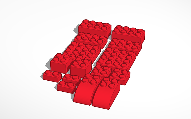 3d Design Bricks Tinkercad