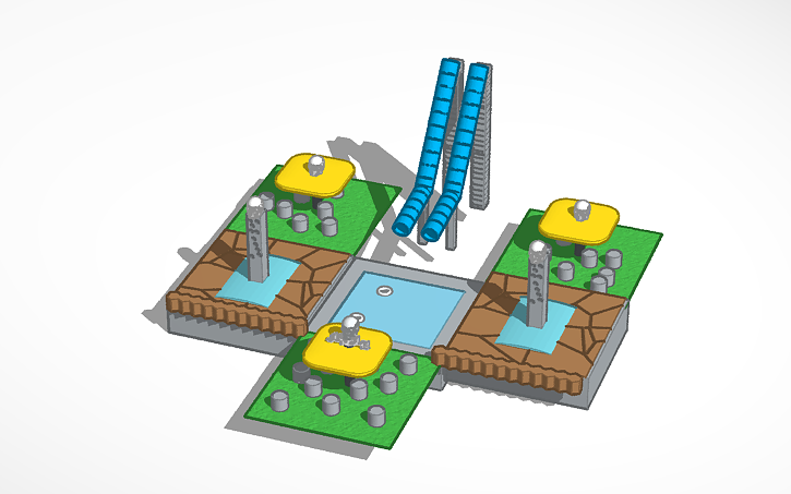 3D design Water Park - Tinkercad