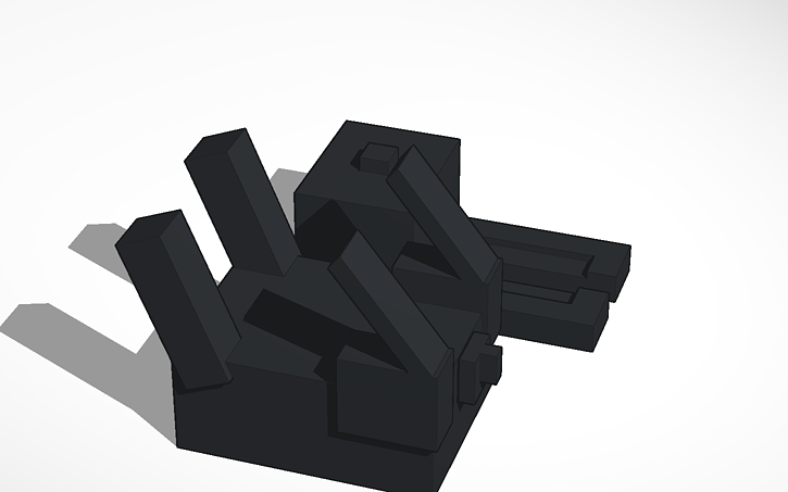 3D design Minecraft Rabbit - Tinkercad