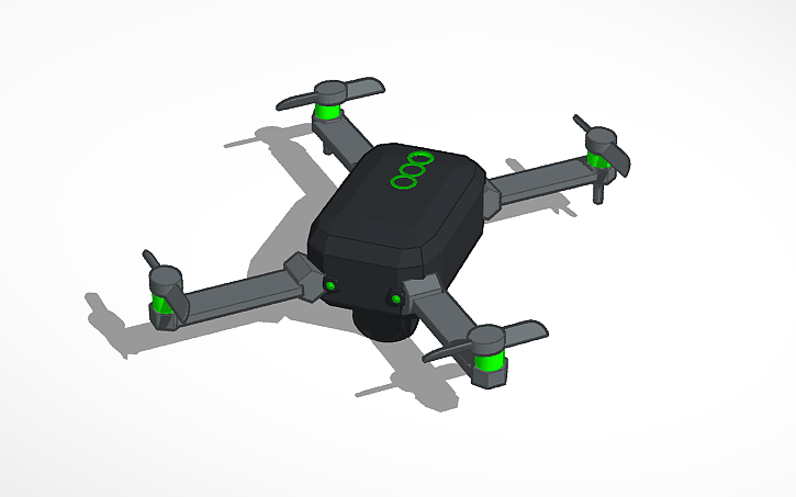 3D design Drone - Tinkercad