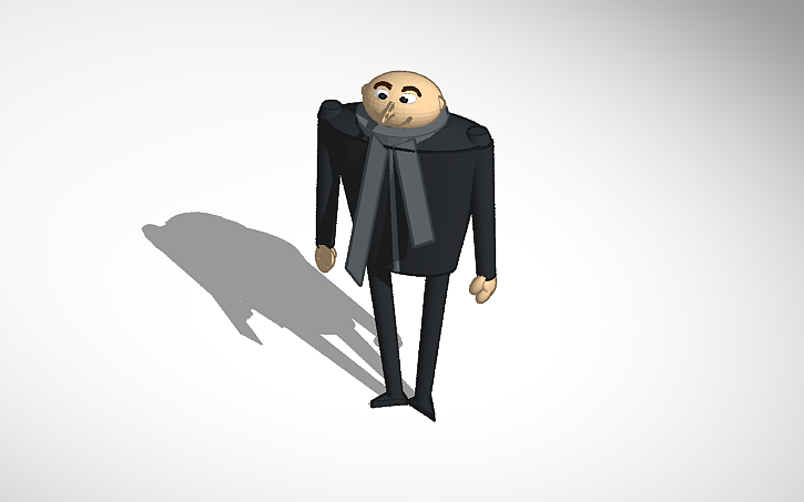 3D design Gru - Tinkercad