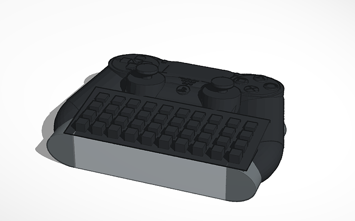 3d Design Modded Controller Tinkercad