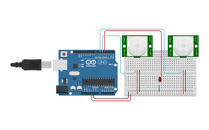 Circuit design Funciones - Tinkercad