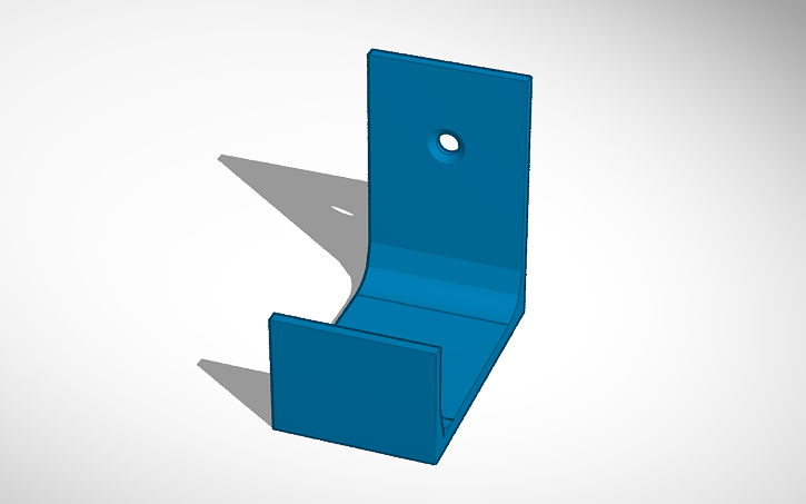 3D design Wall Hook - Tinkercad