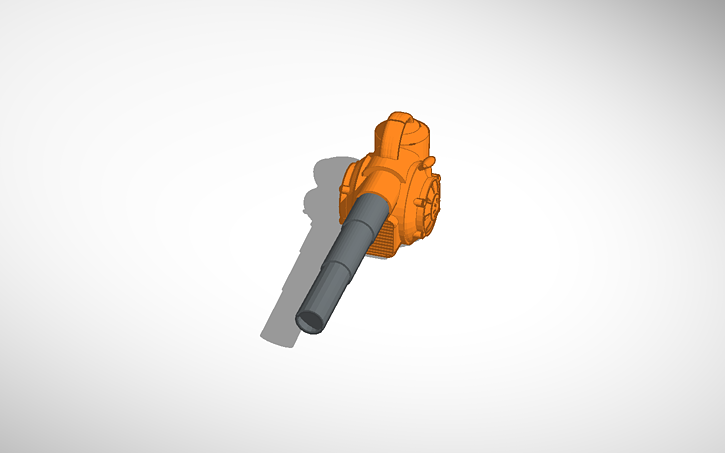3D design Leaf Blower - Tinkercad