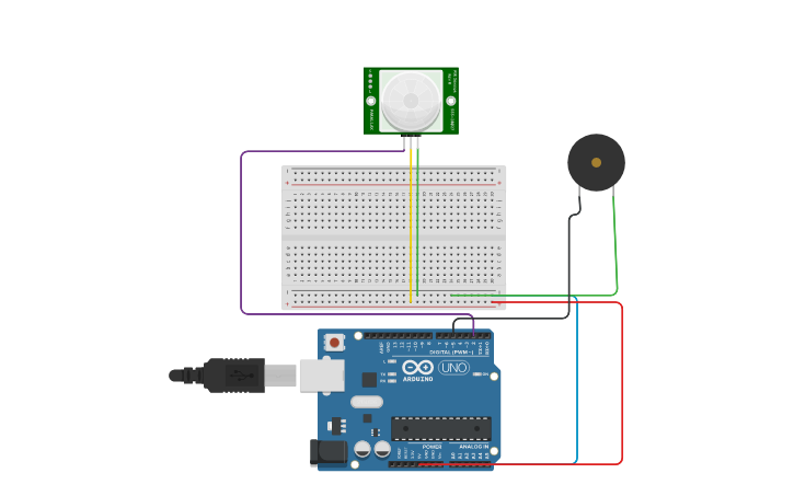 Circuit design CircuitoSonoro-Dayana | Tinkercad