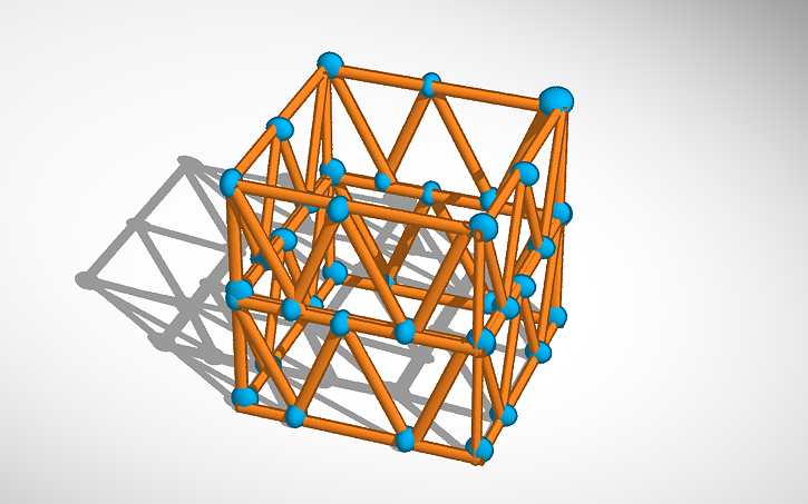 3D design Y4 stiff and strong structure SE test - Tinkercad