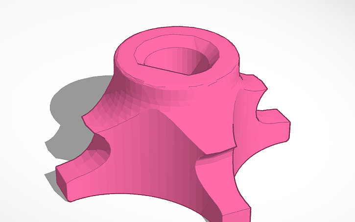 3D design Knob fillament | Tinkercad