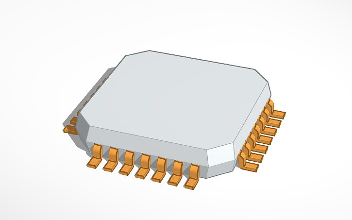3D design Just a microchip - Tinkercad