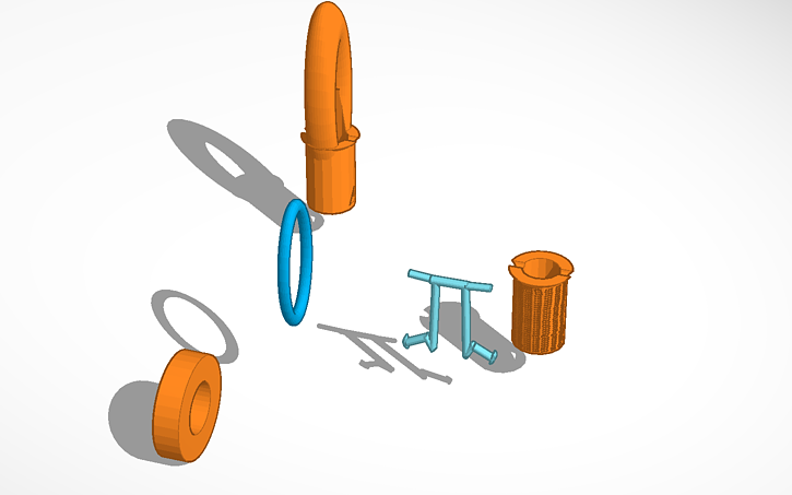 3D design Copy of Z-Chopstick Marsupulization Catheter | Tinkercad