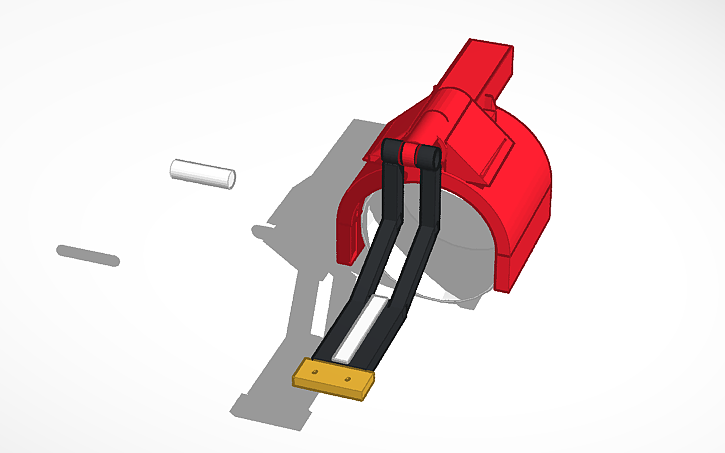 3D design Web shooter 2 - Tinkercad