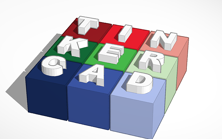 3D design Tinkercad Logo | Tinkercad