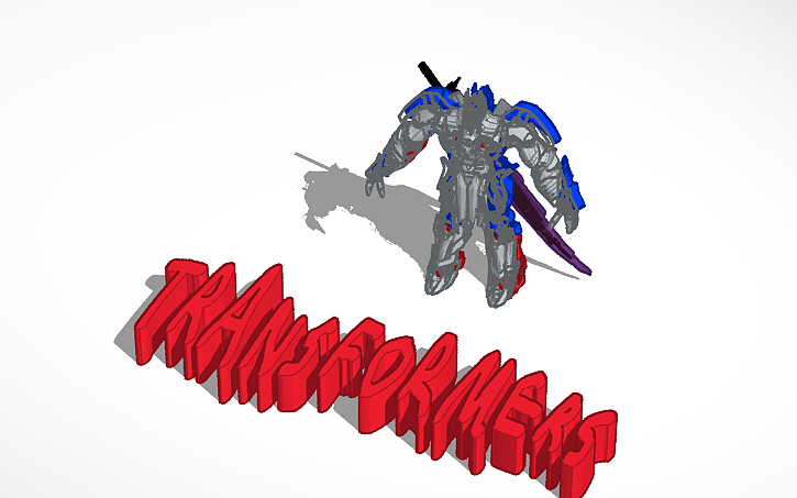 3D design Transformers ultimate - Tinkercad