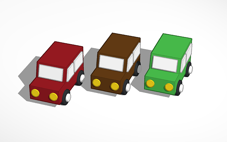 3D design A Toy Car - Tinkercad
