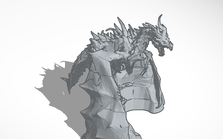 3D design Dragon - Tinkercad