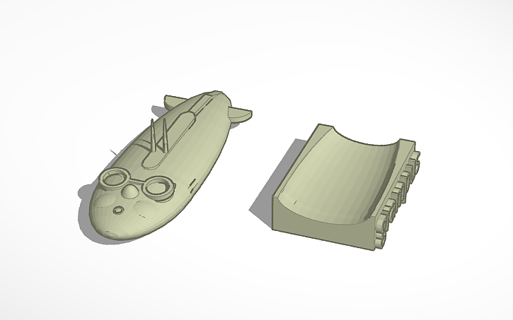 3D design Grampus TUGS Basic - Tinkercad
