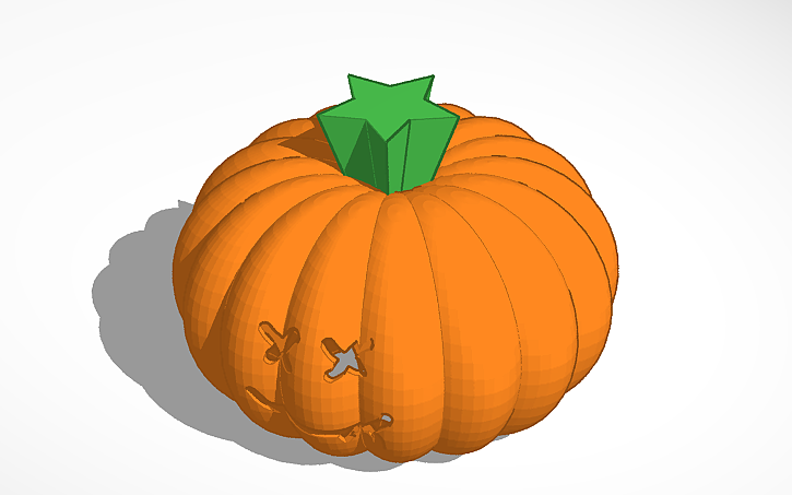 3D design Tasca 4 Halloween Pumpkin Natàlia - Tinkercad