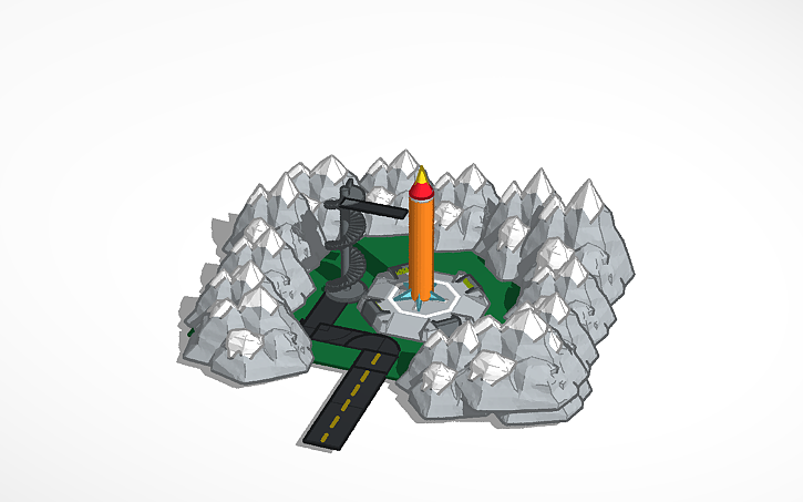 3d Design Rocket Launch 1 0 Tinkercad