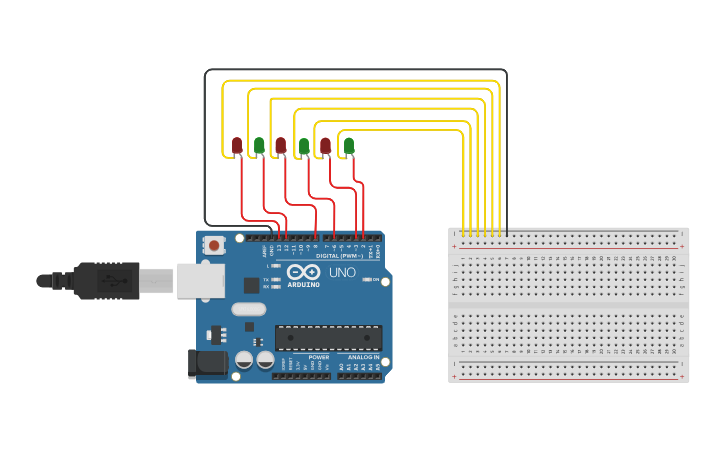 Circuit design Project 1 - Tinkercad