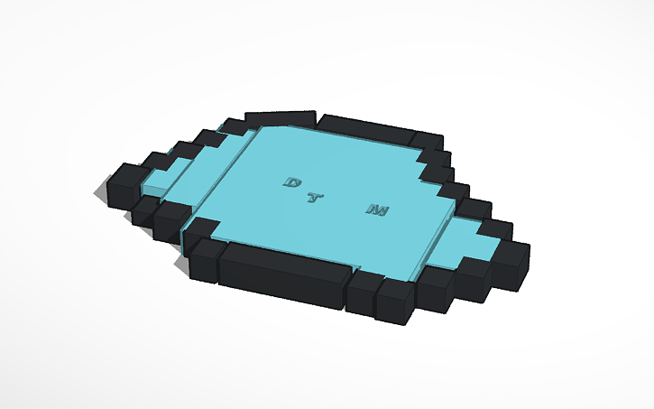 3D design dantdm - Tinkercad