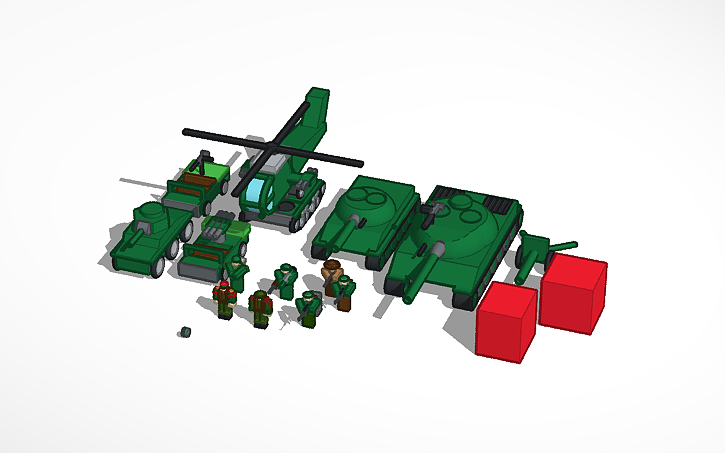 3D design Nunork army 1985 | Tinkercad