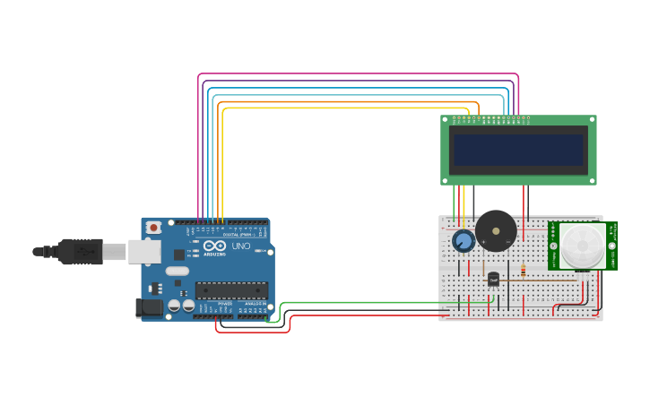 Circuit design Pendeteksi suhu dan gerakan untuk isi ulang air minum ...