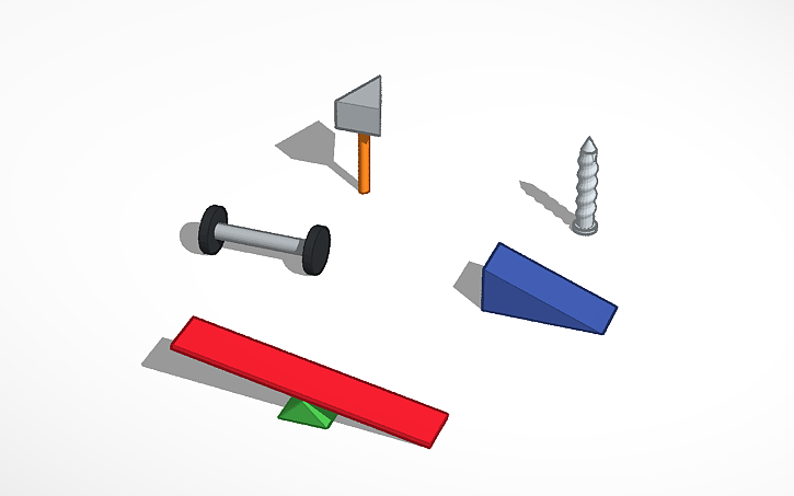 3D design Simple Machine | Tinkercad