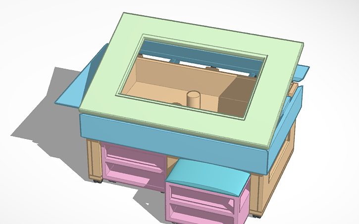 3D design table - Tinkercad