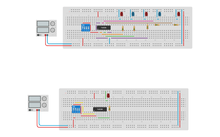 Circuit design Lab 7 - Tinkercad