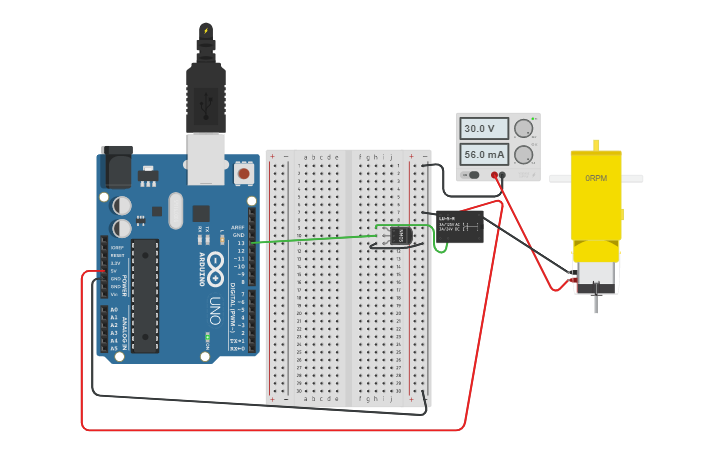 Circuit design "Other" Transistors Exercise | Tinkercad