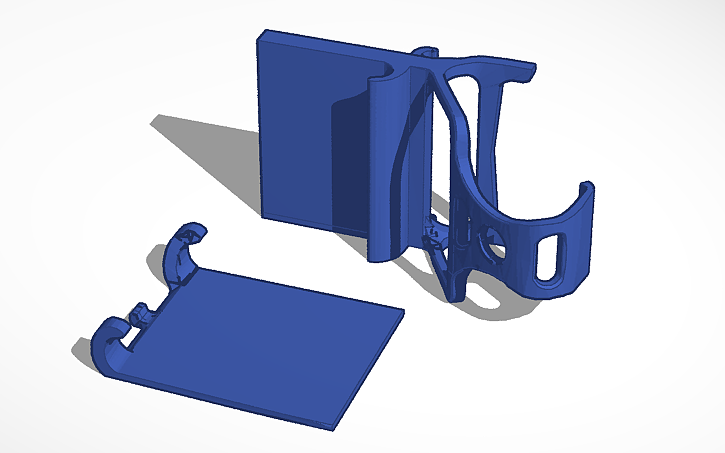 3D design PS4 - Mobile Phone Controller Holder - Tinkercad