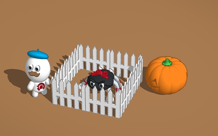 3d Design Spider Contest Hlmodtech Entry Tinkercad