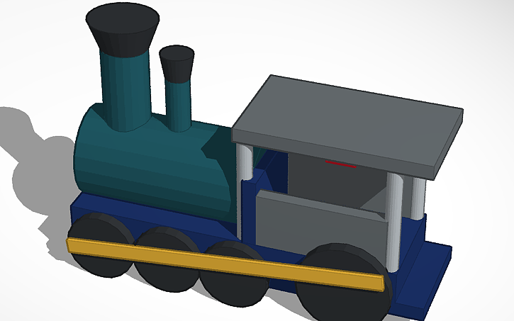 3D design train - Tinkercad