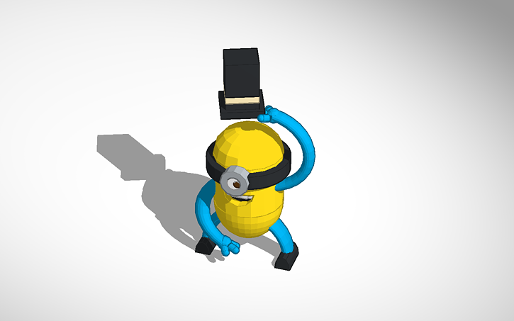 3D design Minion - Tinkercad