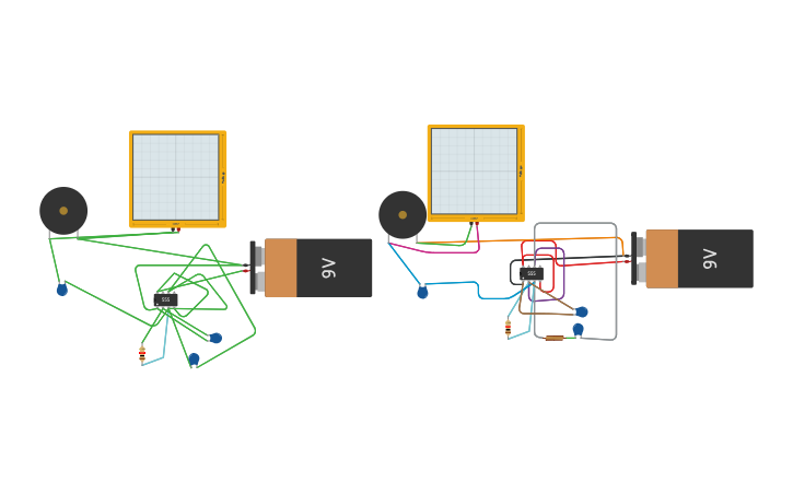 Circuit design Metal Detector - Tinkercad