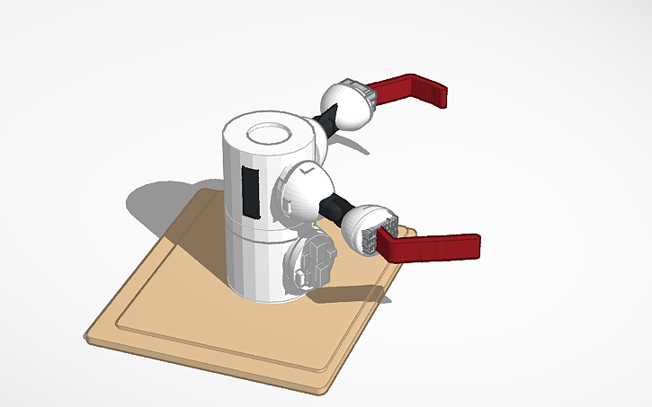 3d Design Robotic Arm Surgeon P3t8 Tinkercad