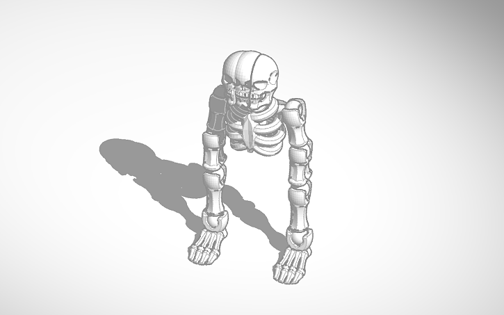 3D design Bonesworth - Tinkercad