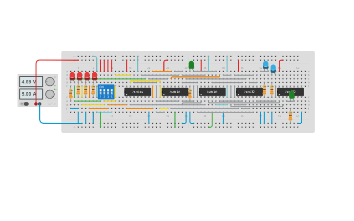 Circuit design Practica 6 | Tinkercad