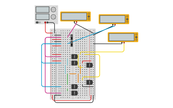 Circuit Design And2 Tinkercad