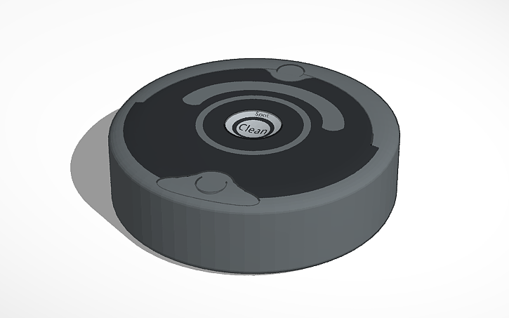 3D design iRobot Roomba - Tinkercad