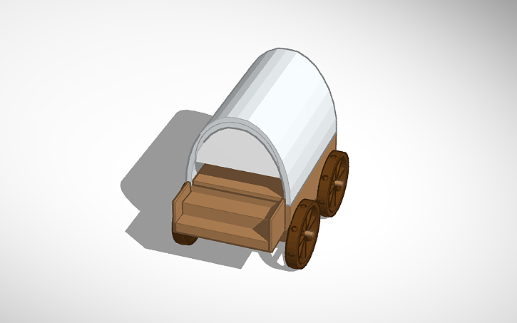 3D design Copy of Wagon - Tinkercad
