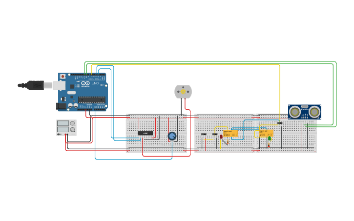 Circuit design PAP - Tinkercad