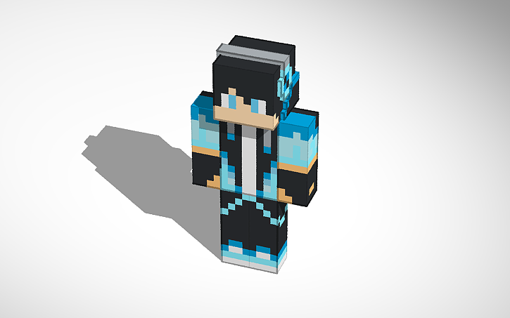 3D design A Minecraft Nova skin LIKEEEEE ITTTTT - Tinkercad