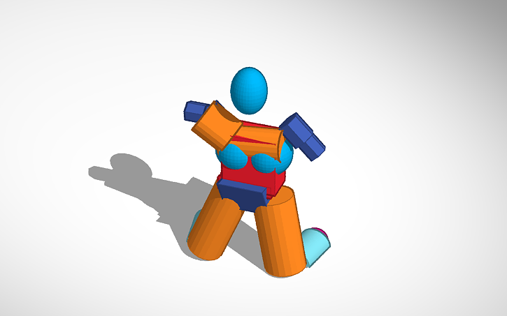 3d Design Body Shapes Playing Tinkercad