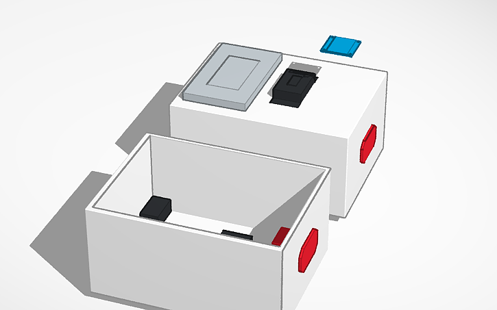 3D design Watt Meter - Tinkercad