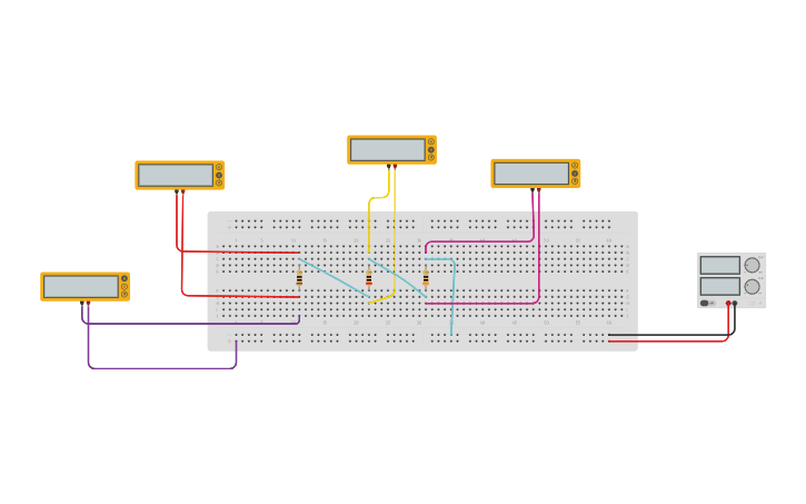 Circuit Design Seri Tinkercad