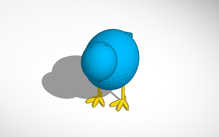 3D design bird | Tinkercad