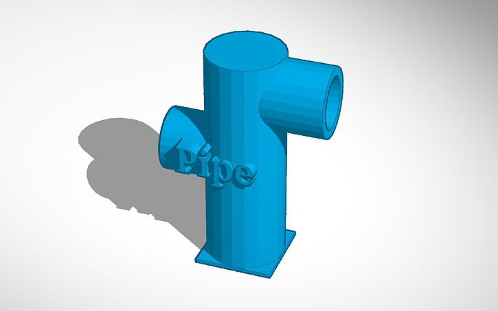 3D design Pipe Tower | Tinkercad
