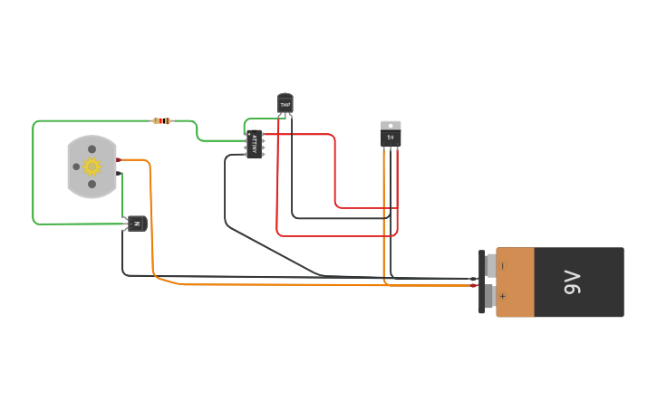 Circuit Design Program Attiny85 Without Writing Code Using Codeblocks Tinkercad