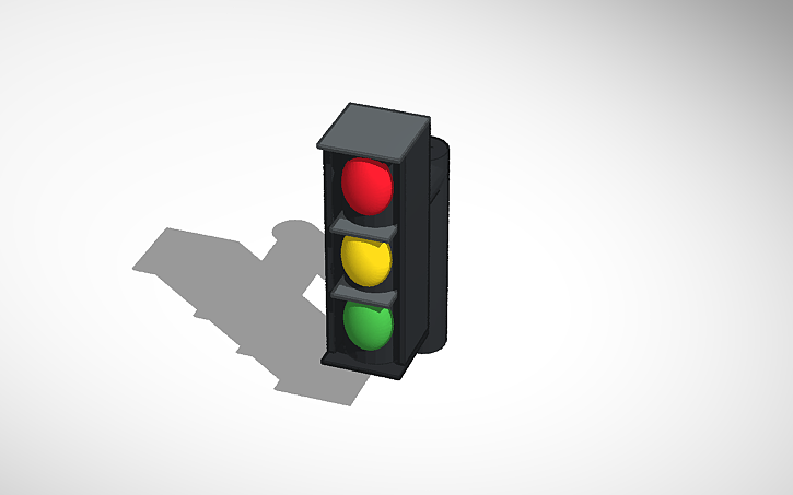 3D design Traffic light 3D GZG 07/17/2020 - Tinkercad